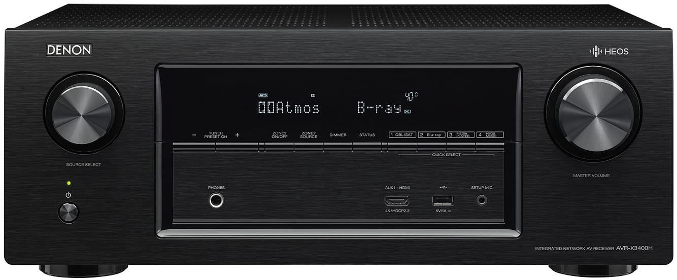 Denon AVR-X3400H av receiver - iEar'